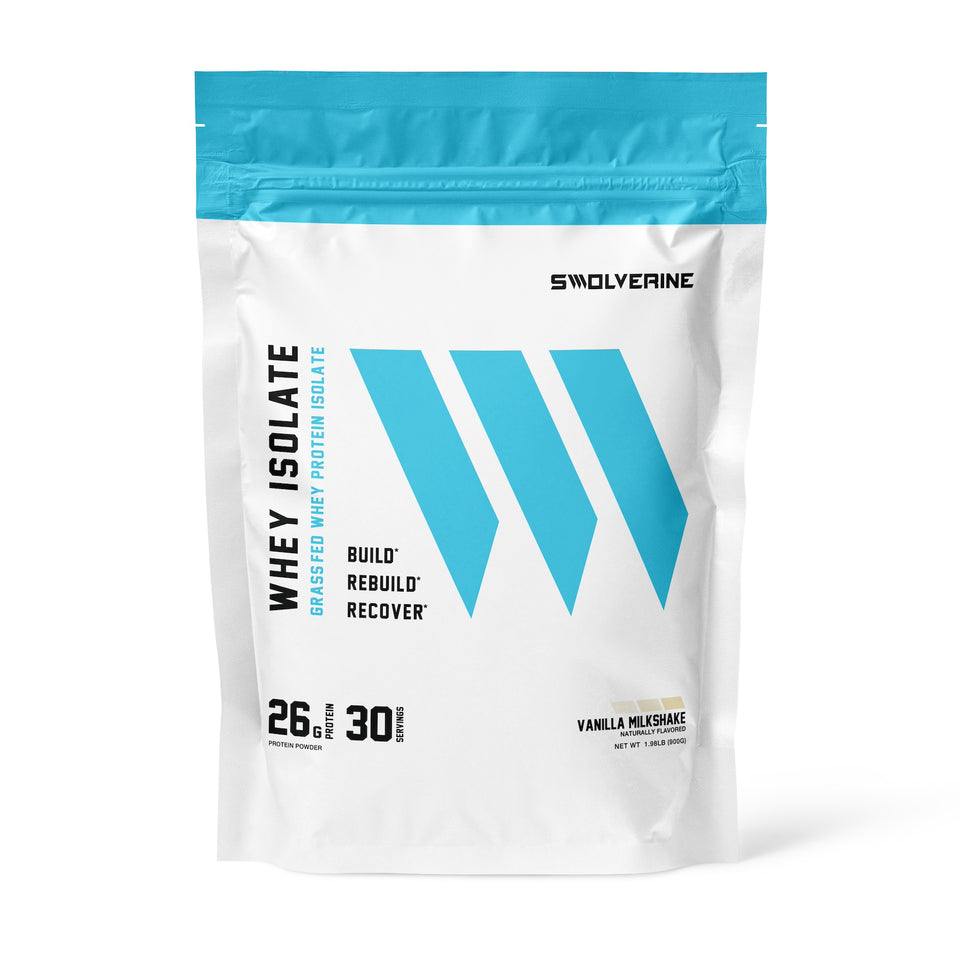 Swolverine | Grass-Fed Whey Protein Isolate Powder 26g Protein
