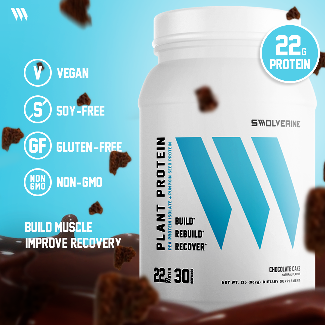 Swolverine Plant Protein | Vegan Plant-Based Protein Powder