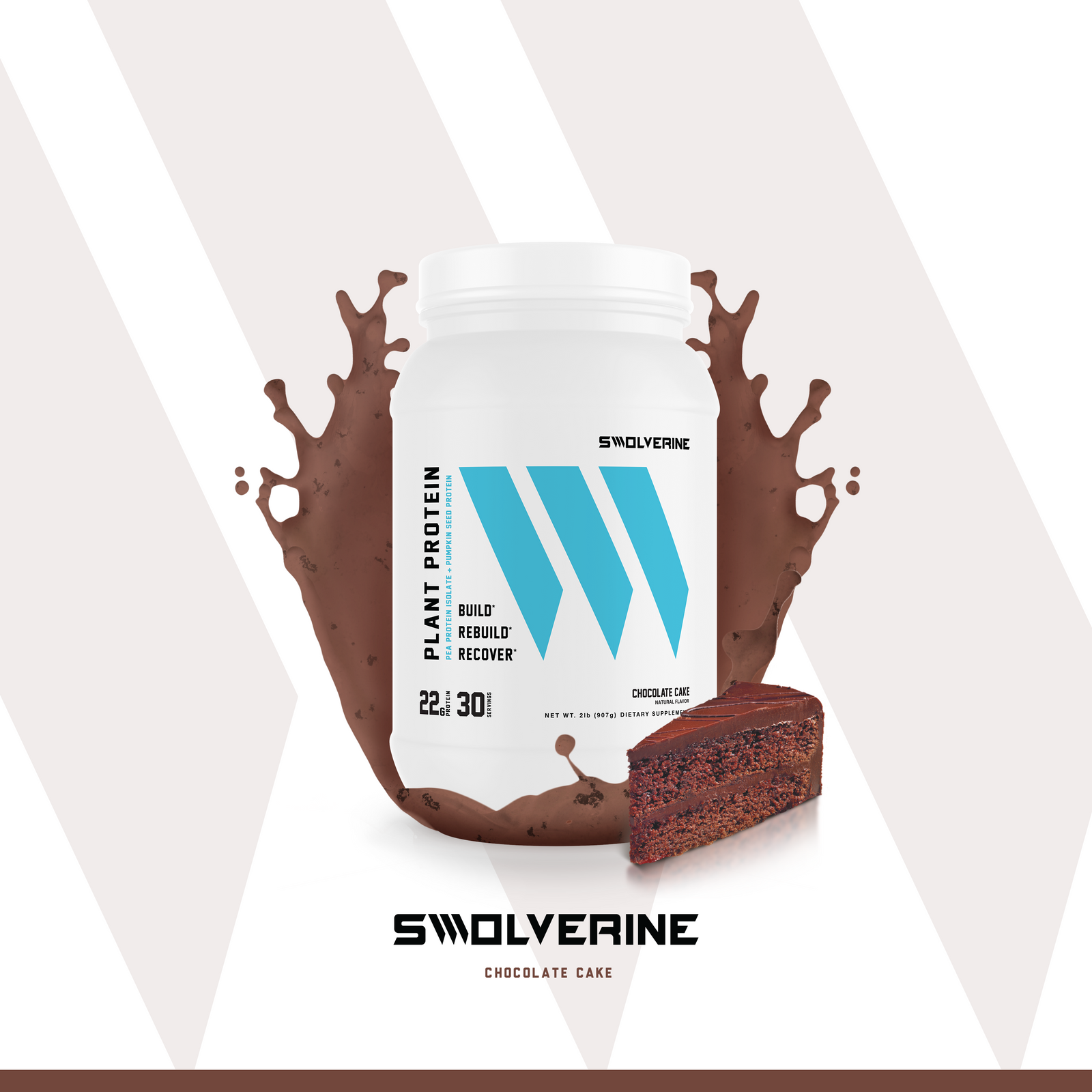 Swolverine Plant Protein | Vegan Plant-Based Protein Powder