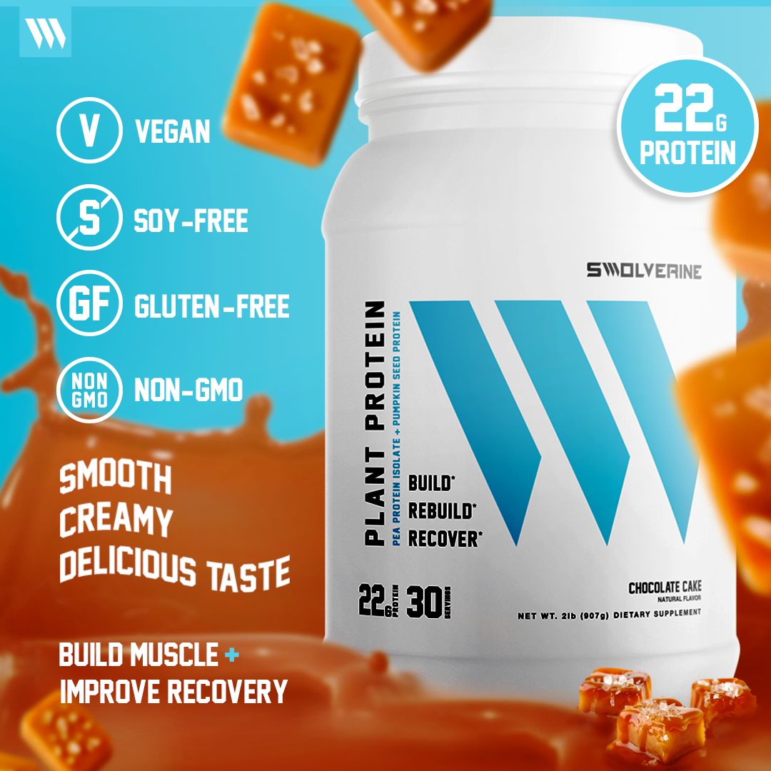 Swolverine Plant Protein | Vegan Plant-Based Protein Powder