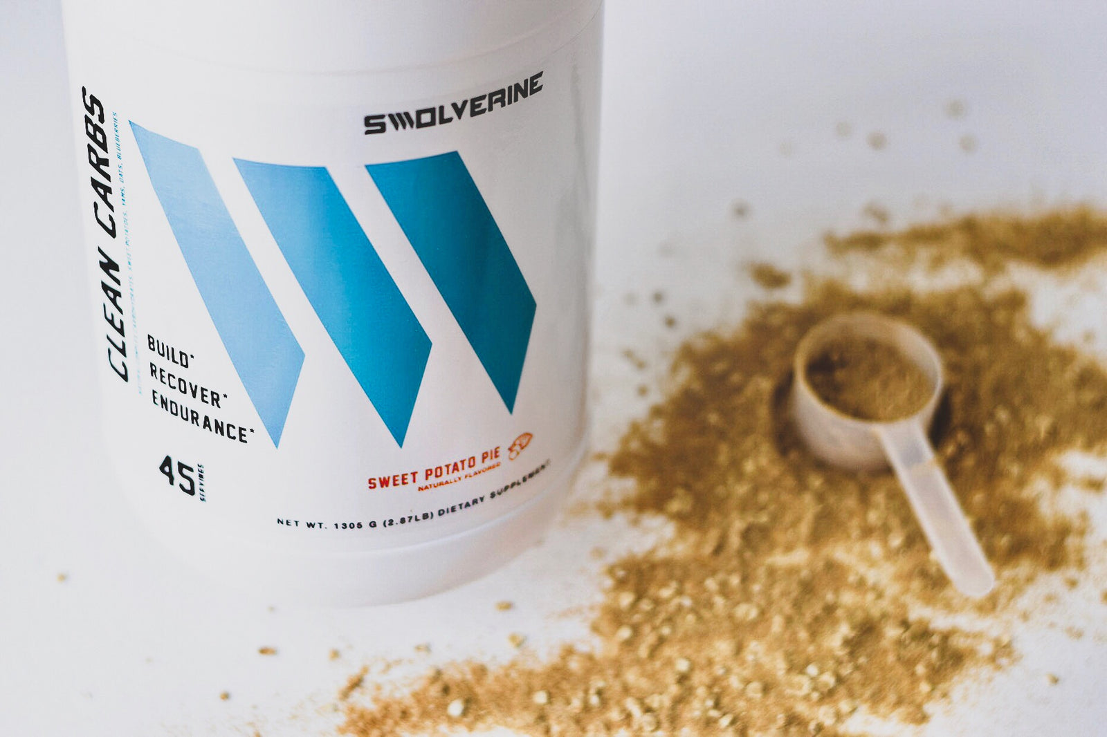 Swolverine Clean Carbs Supplement Powder - Sweet Potato Pie