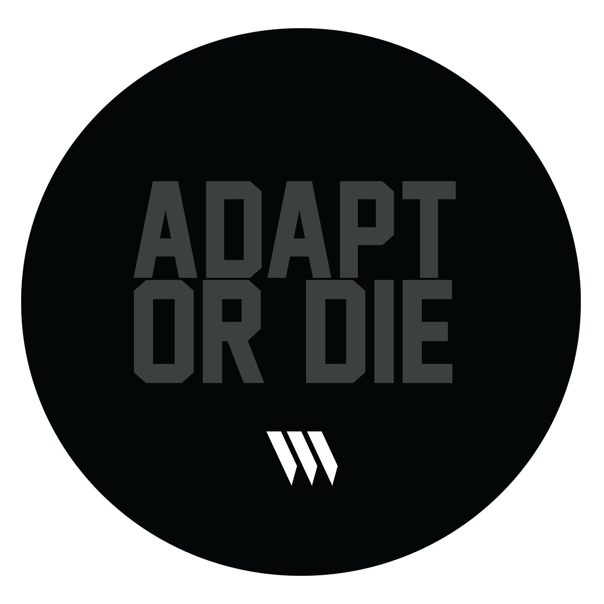 Adapt Or Die Sticker | Swolverine